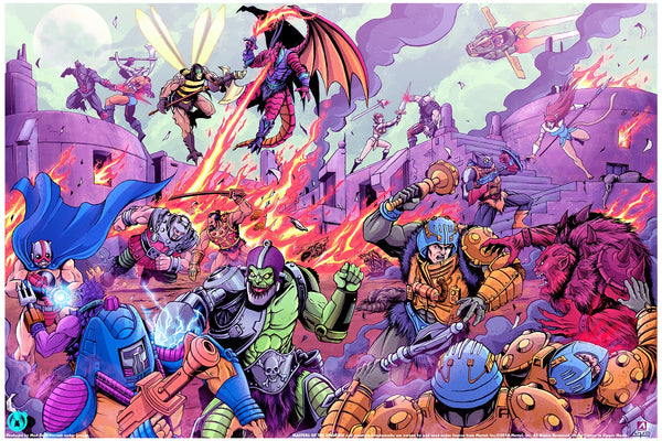 The Village Siege - Variant | Mad Duck Posters