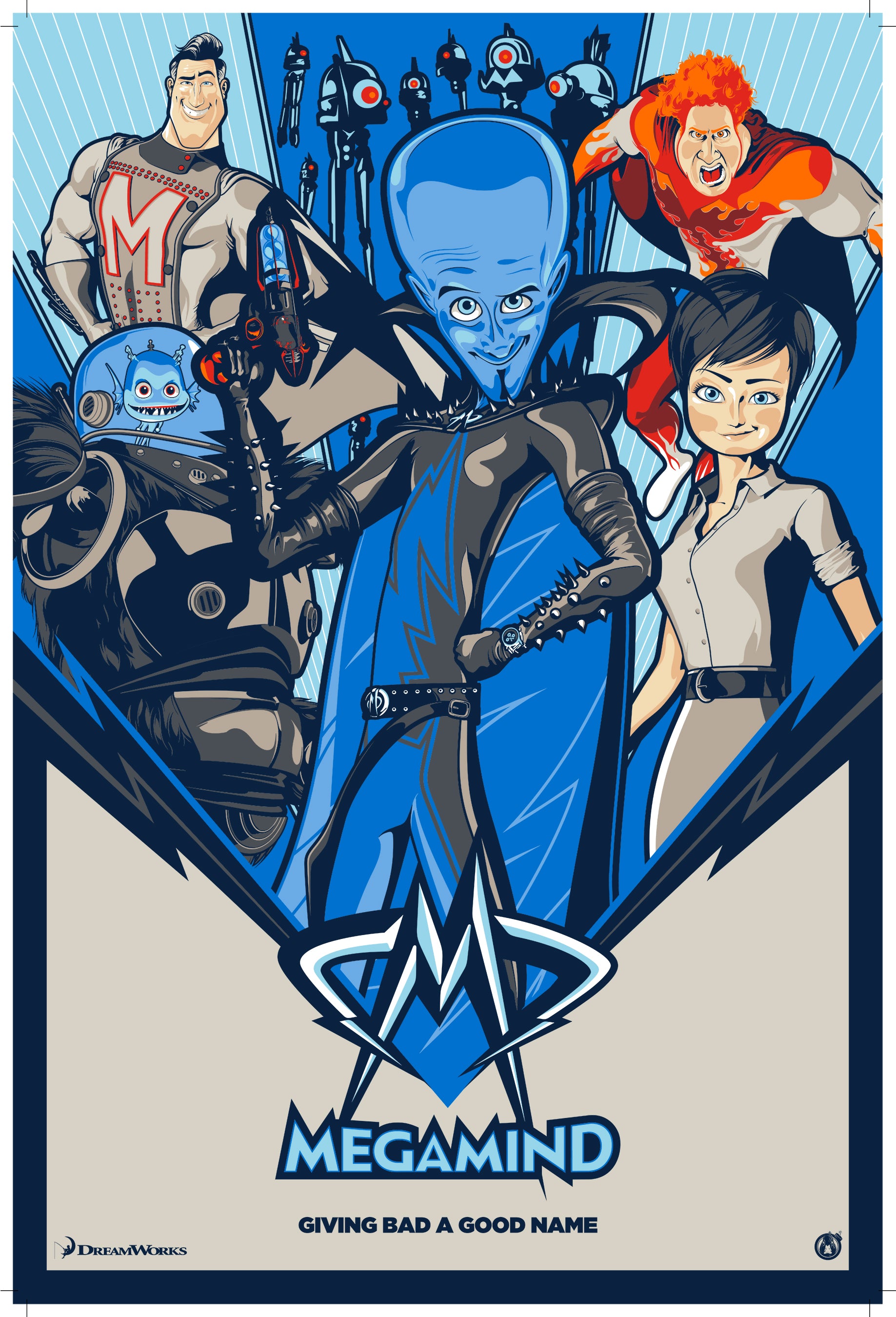 Megamind - Regular | Mad Duck Posters