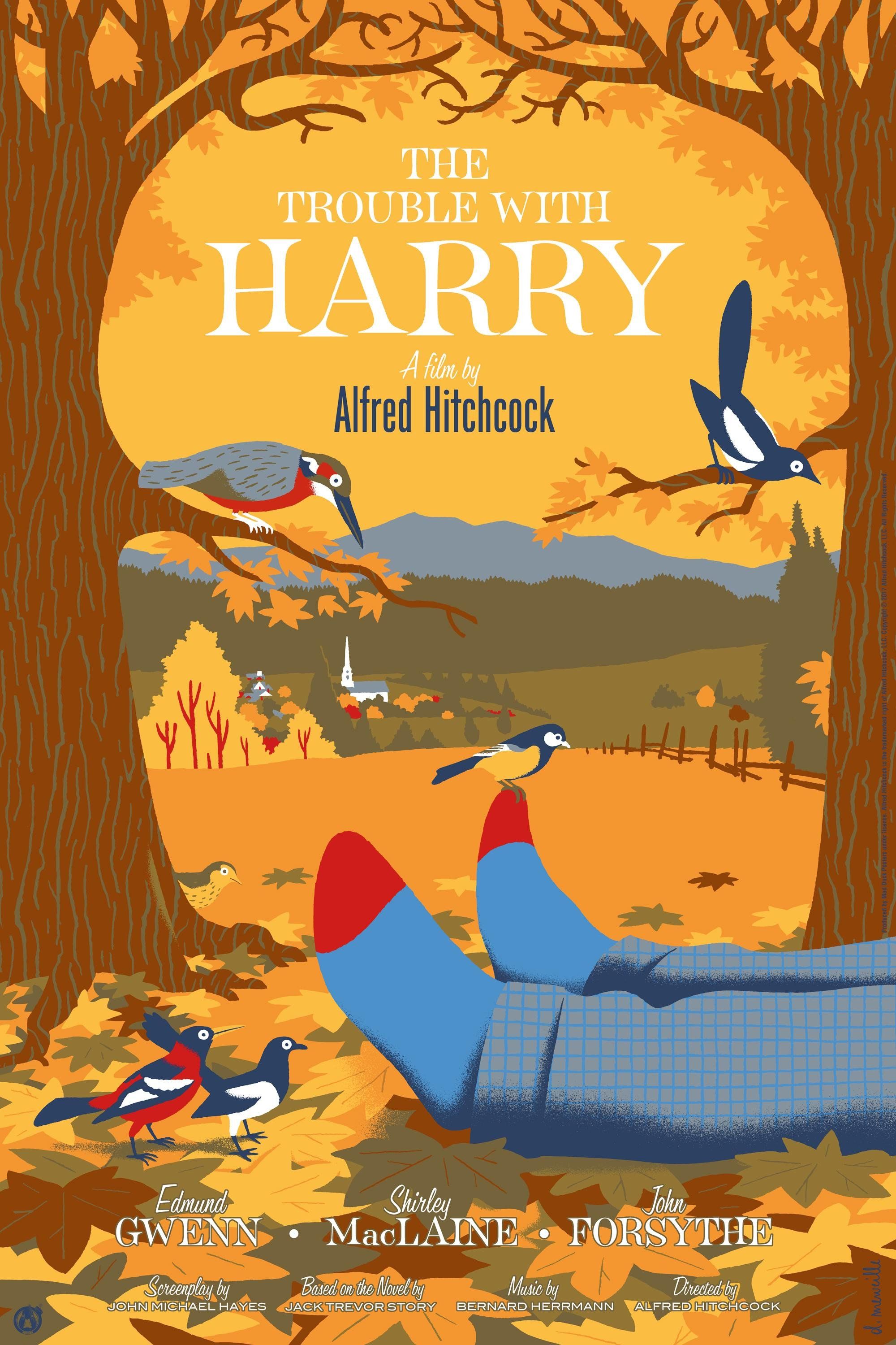 The Trouble With Harry Poster